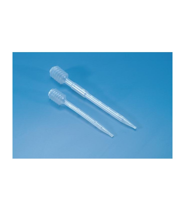 DROPPING PIPETTE PE, 5ml, 195mm L, Stern 10mm D